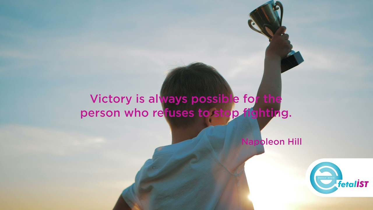 Victory is always possible. - YouTube