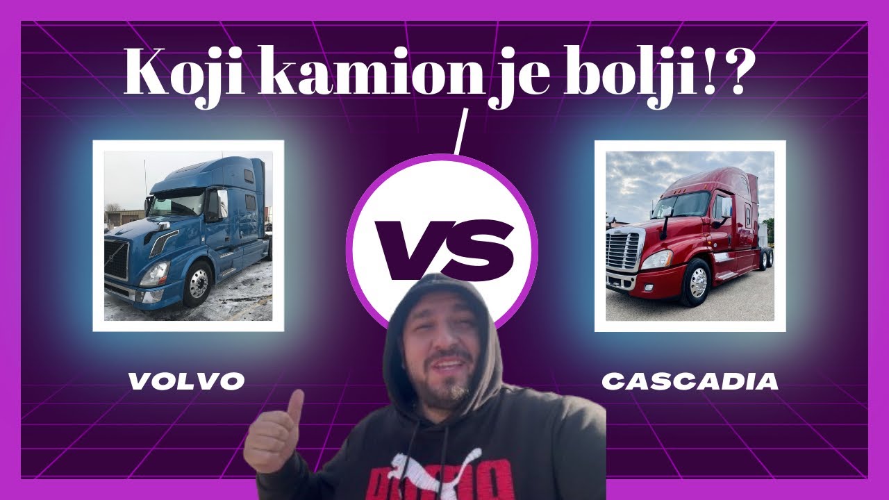 VOLVO ILI CASCADIA - SPAVAM U GETO - YouTube
