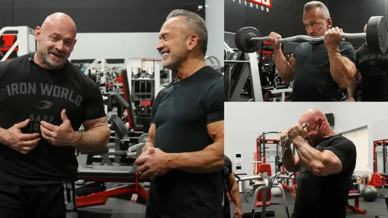 Old‑School Icons Branch Warren & Lee Labrada Pump Arms and Debate Today ...