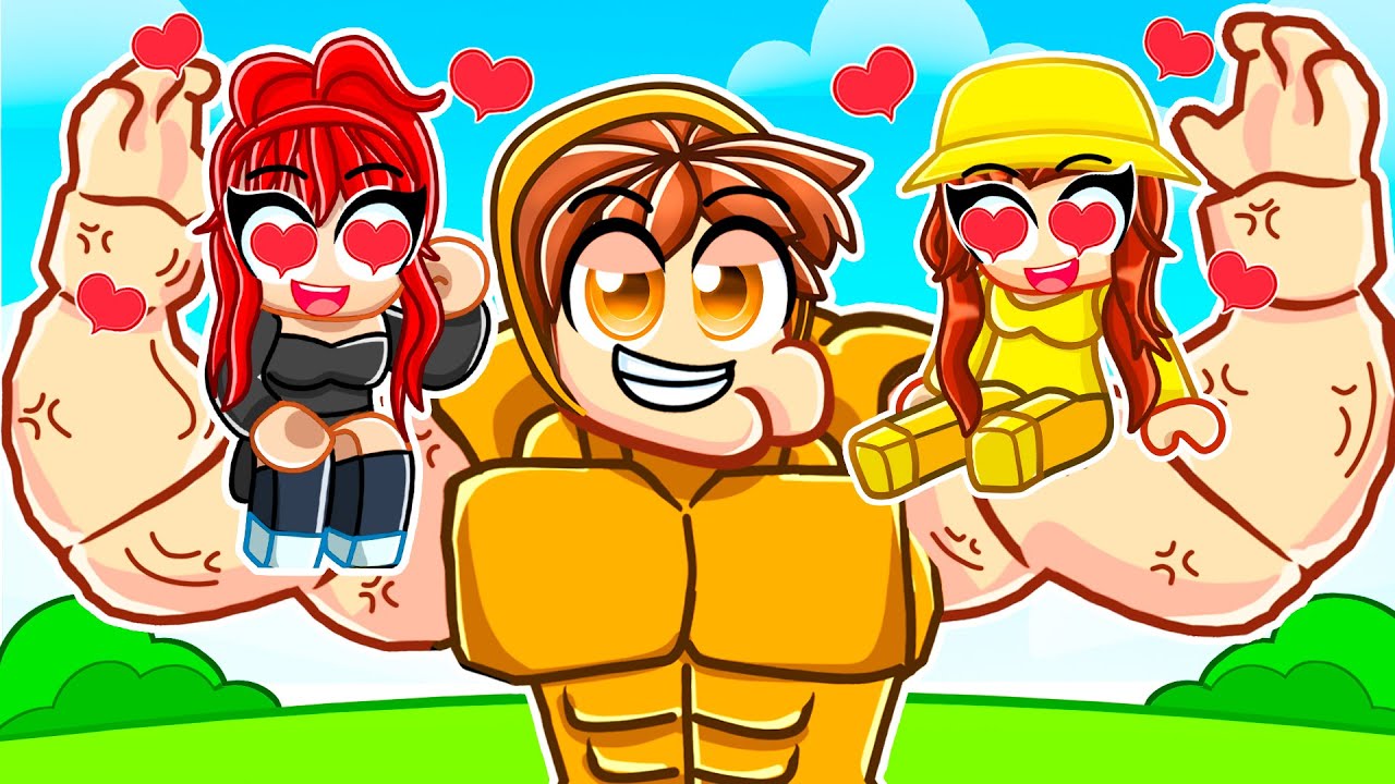 RIZZING GIRLS as a GIGACHAD in Roblox! - YouTube