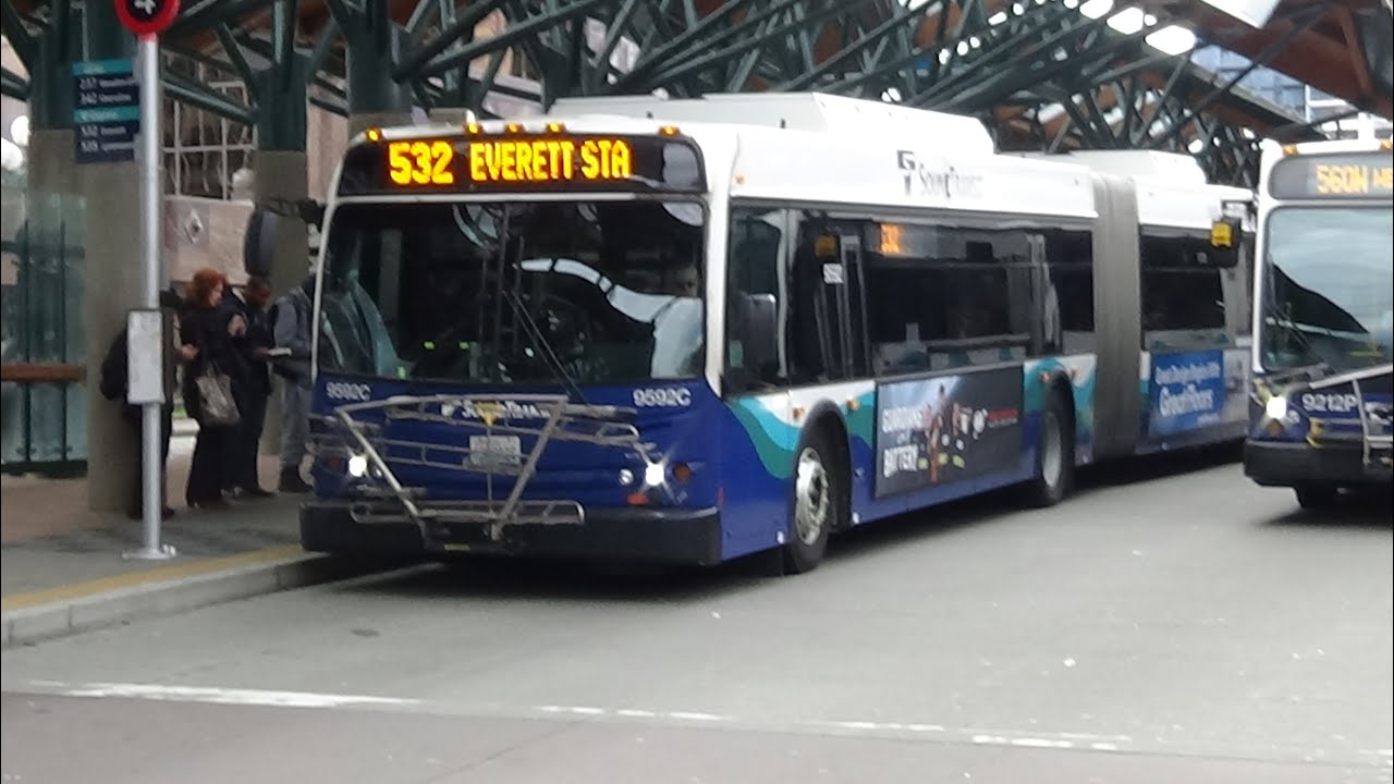 Sound transit rt 542 to Redmond 3 - YouTube