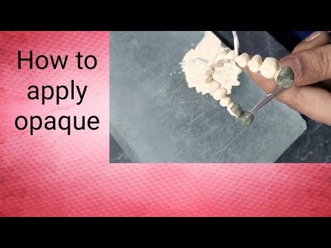 how to apply opaque/# pfm full mouth - YouTube