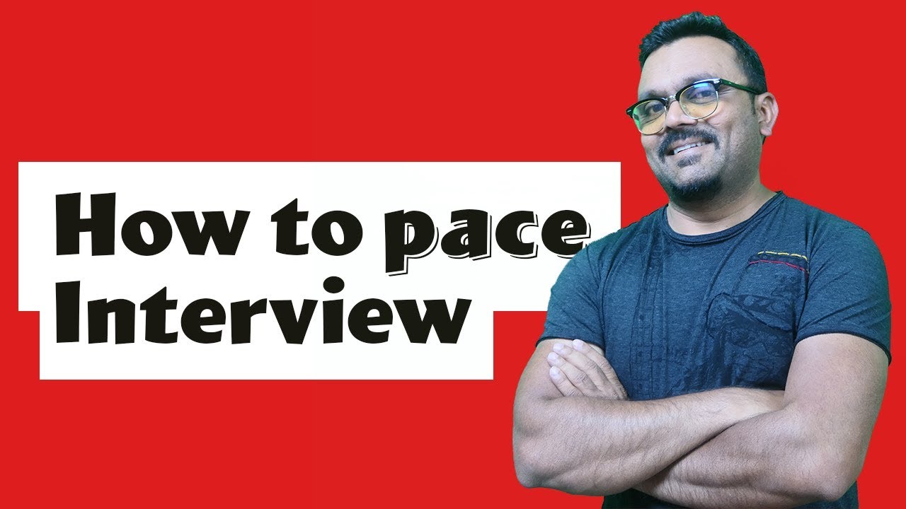 How to pace interview? | Interview Tips - YouTube