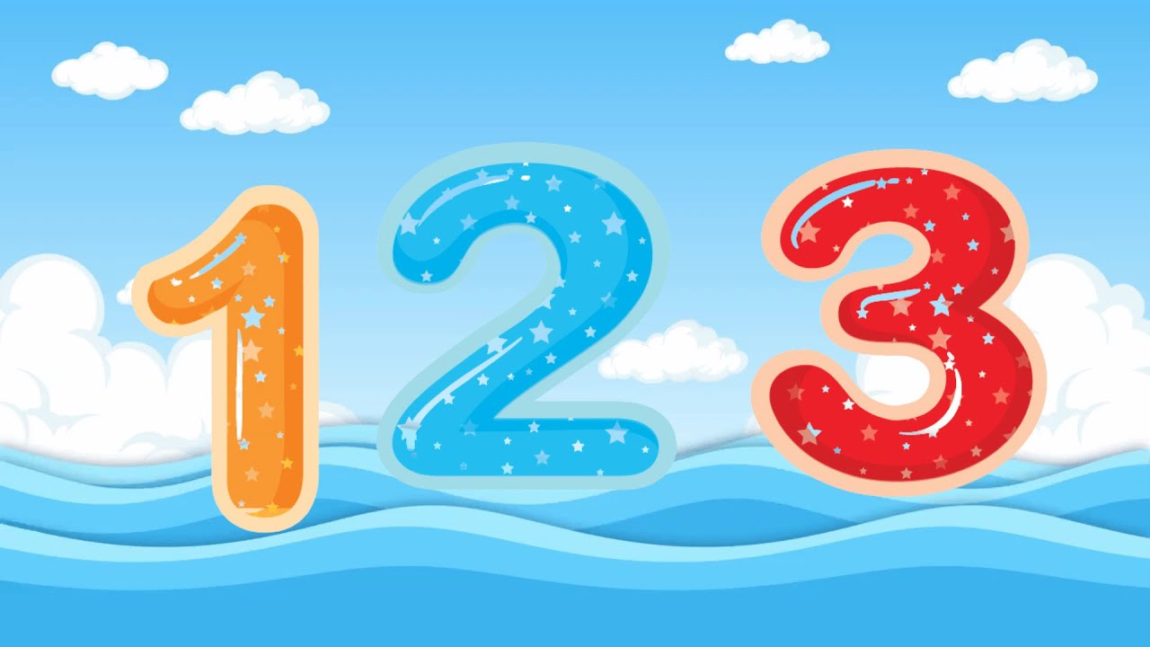 Number song 1-10 | 123 Counting | 1234 Numbers Song for kids| number ...