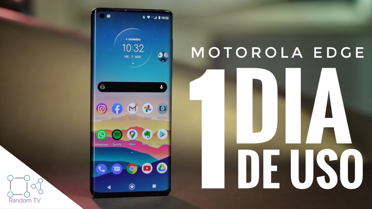 Motorola EDGE: 1 Dia de uso (A LA ALTURA!) - YouTube