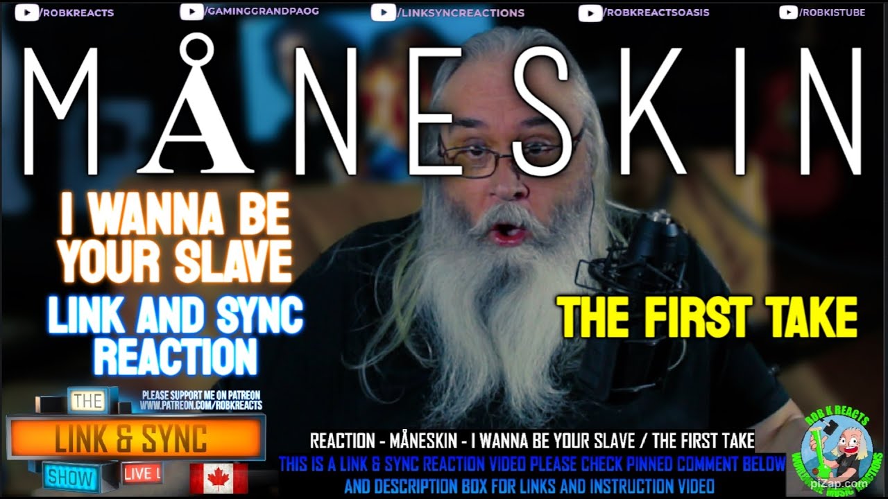 MÅNESKIN - Link and Sync Reaction - I WANNA BE YOUR SLAVE / THE FIRST ...