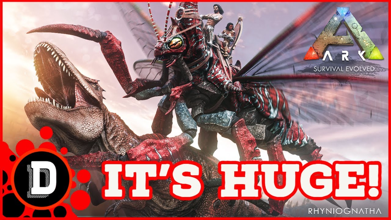 The Rhyniognatha is HUGE!! | Ark Survival Evolved Community Crunch 363 ...