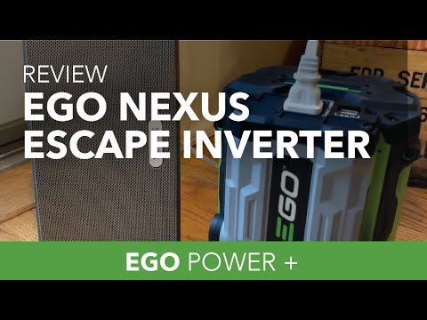 Ego Power Plus Nexus Escape Inverter Review - YouTube