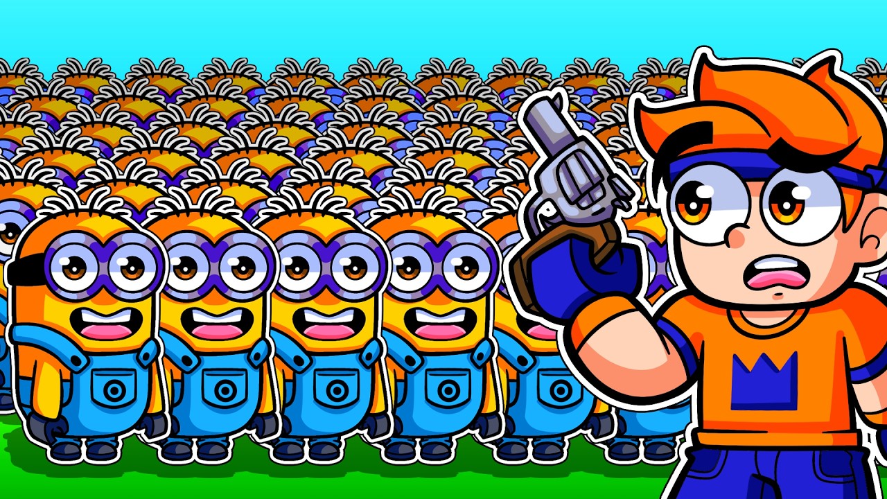 CRIEI 973.852.845 CLONES de MINIONS pra ENGANAR meu AMIGO no Roblox ...