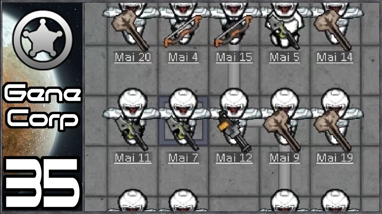 Rimworld: GeneCorp #35 - DEATHBOTS MOBILISE - YouTube