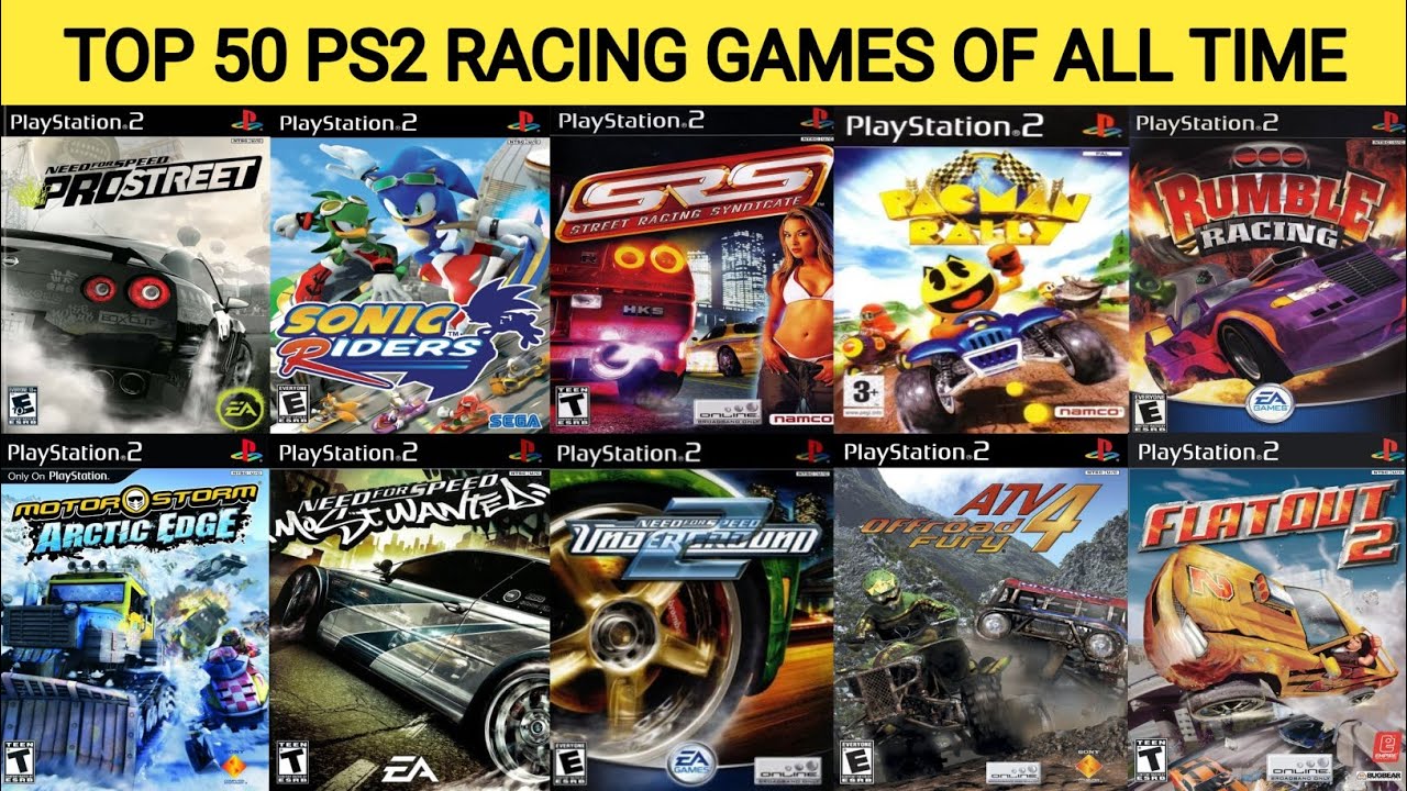 Top 50 Rekomendasi Game PS2 Balapan Terbaik Sepanjang Masa | Game ...