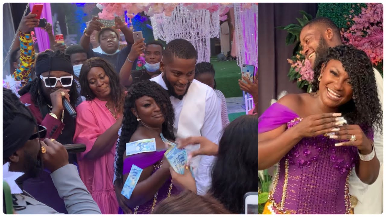 Wow ! Dope Nation Turned Abena Moet Wedding Into Night Club - YouTube