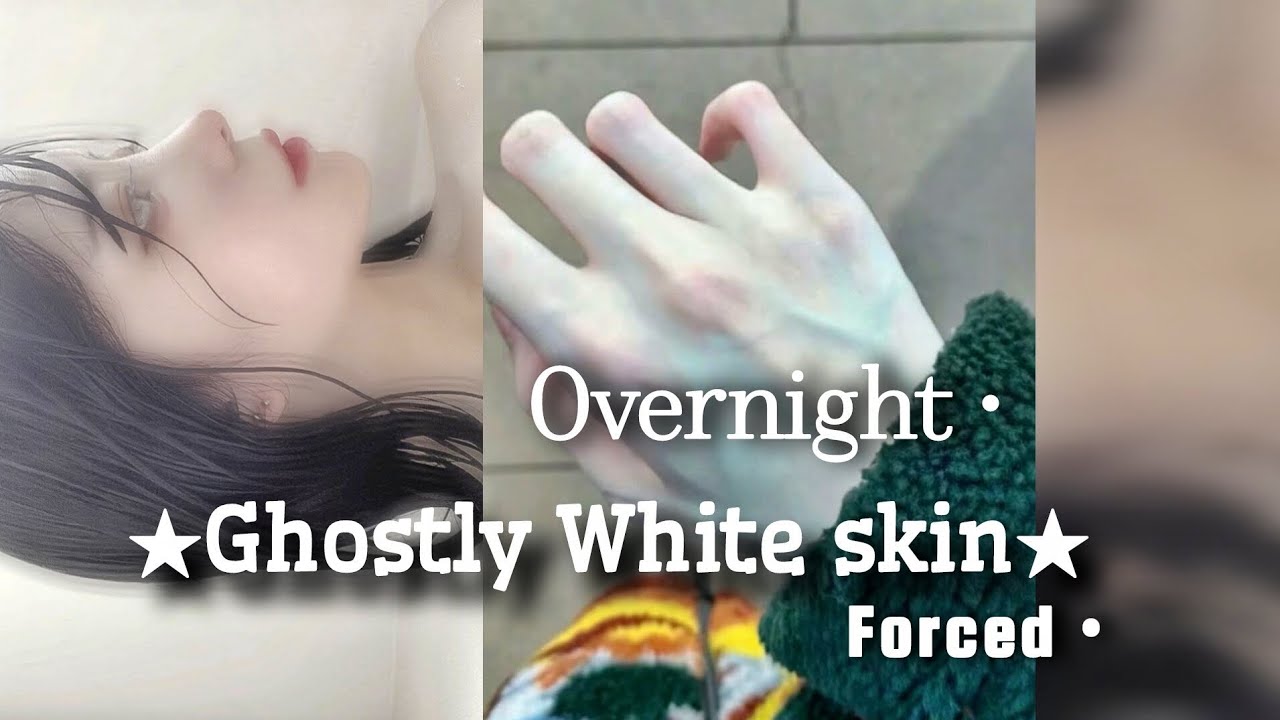 Ghostly White skin★Subliminal+forced [Overnight] Results - YouTube