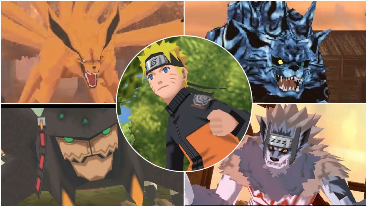 Naruto Shippuden: Kizuna Drive (PSP) All Bosses + Ending - YouTube