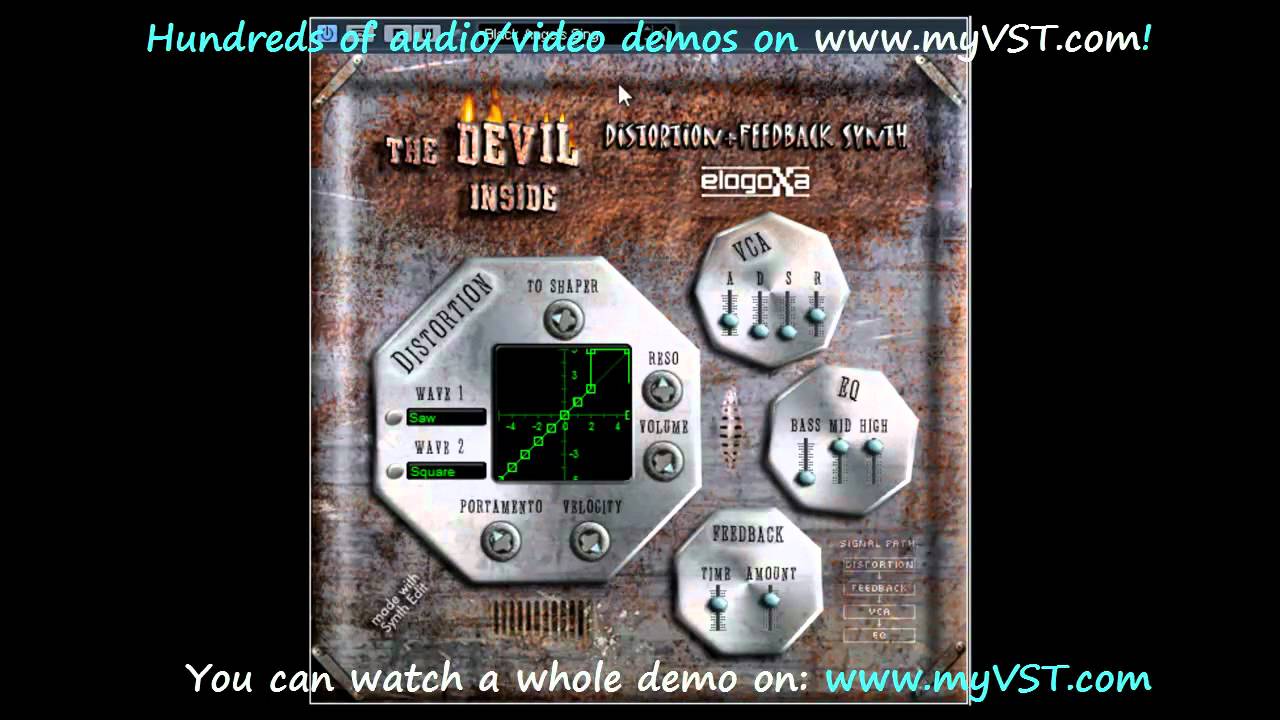 Devil - Free VST - myVST Demo - YouTube