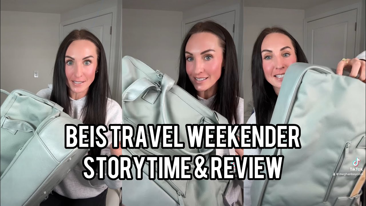 Beis Travel Weekender Bag Story & Review 😳 - YouTube