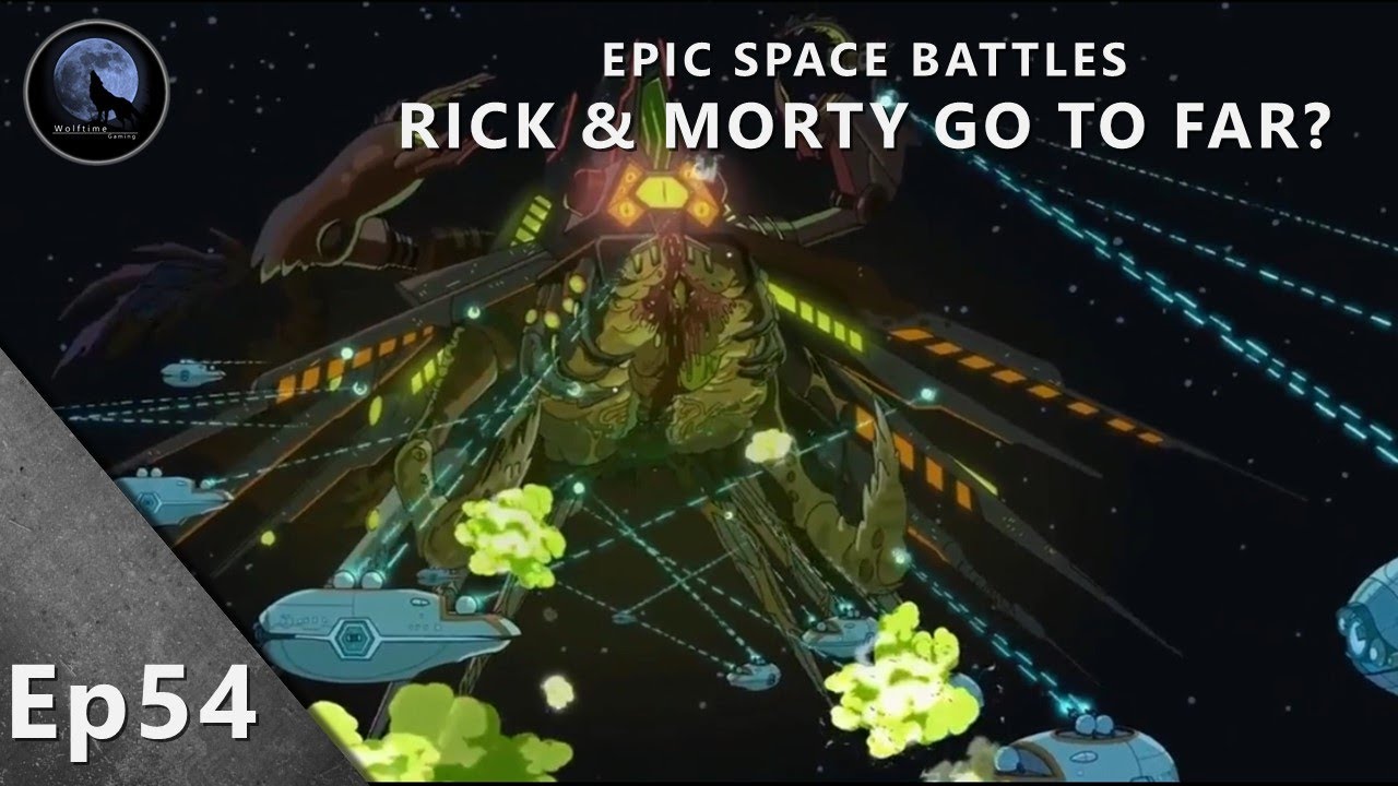 EPIC Space Battles | Rick and Morty go to Far | Rick and Morty - YouTube