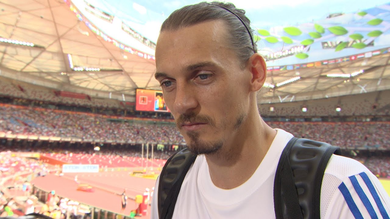 WCH 2015 Beijing - Marian Oprea ROU Triple Jump Qualification - YouTube