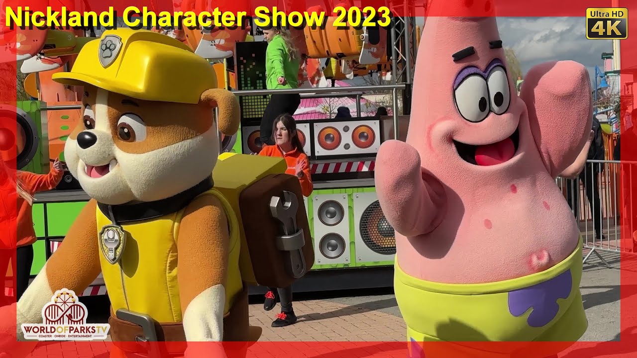 Let´s Party - Nickland Character Show 2023 - Nickelodeon - Movie Park ...