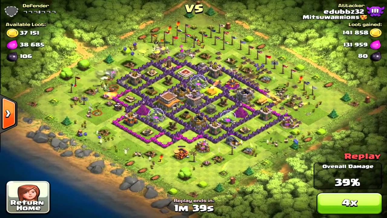 Amazing 3Million Resource Speed Raid With TH9 YouTube amazing-3million-resource-speed-raid-with-th9-youtube