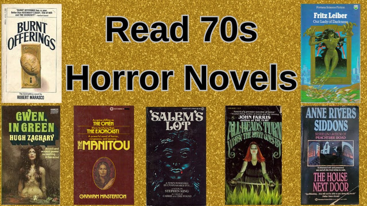 The 70s Horror Novel Project - YouTube