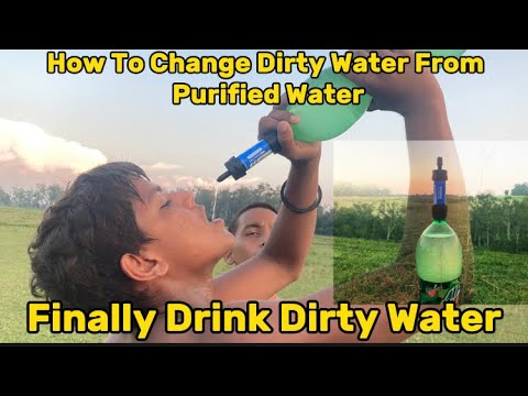 How To Change Dirty Water From Purified Water | We Drink Dirty Water ...