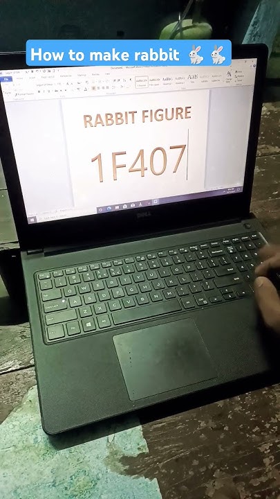 How to make rabbit 🐇 🐇 #coding #shorts #shortvideo #trending #video #reels #rabbit #ronaldo ...