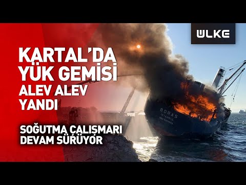#SONDURUM I Hurda Kuru Yük Gemisinde Yangın! I Arzu Yıldırım Bildiriyor