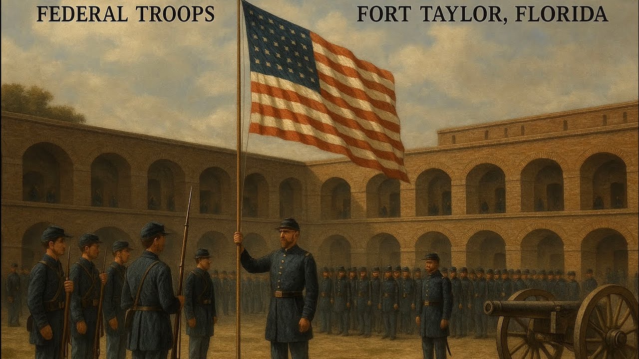 Blood and Treasure | Fort Taylor Secured by Federal Troops | 14 January ...