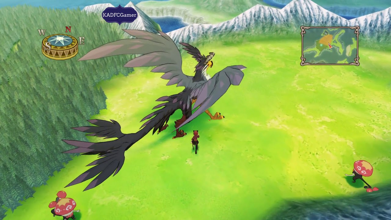 Tales of Vesperia PS4 171 Big Game Giganto Hunter Fenrir and Griffin ...