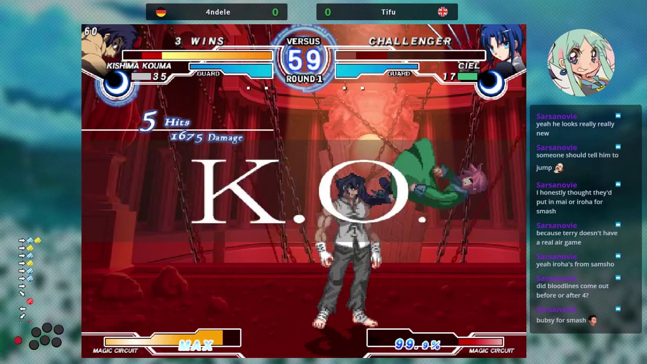 Melty Blood: Actress Again Current Code - (Part3- Casuals 06.09.19) - YouTube