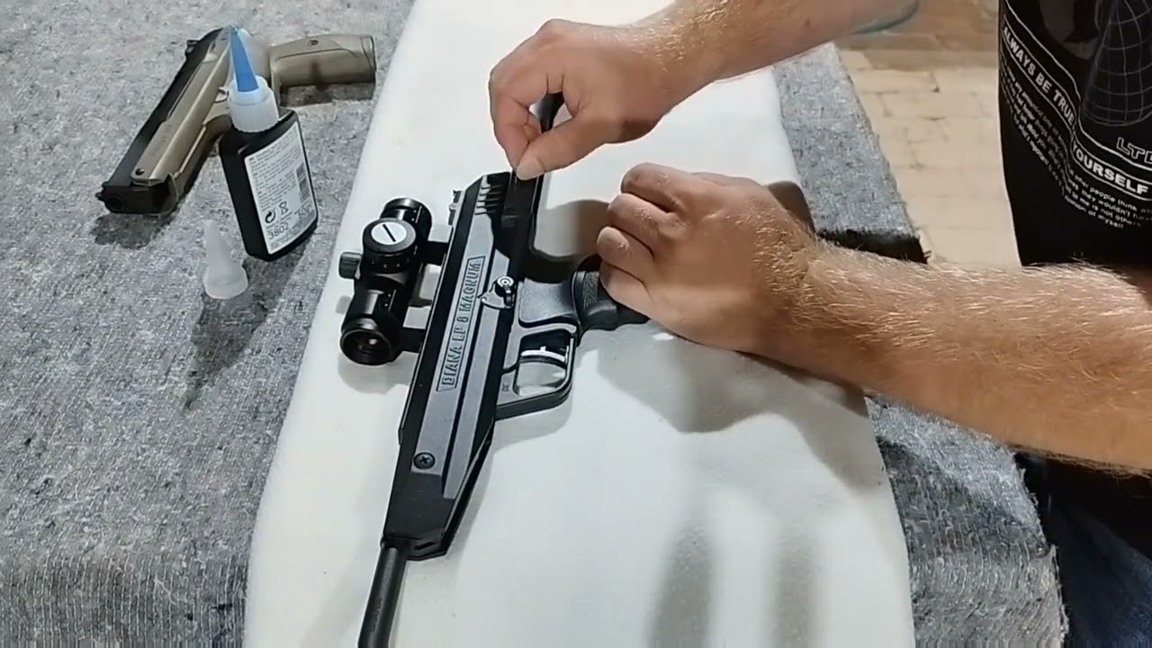 Langzeittest meiner Diana LP8 Magnum Tactical : Problem mit der ...