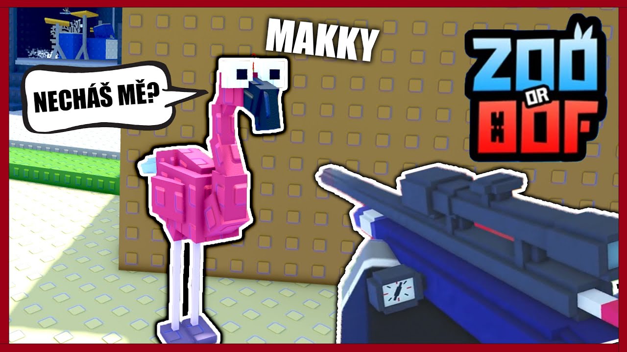 NEJVÍC VTIPNÝ HIDE AND SEEK!😂 Roblox ZOO or OOF🎯 w/@Makousek - YouTube