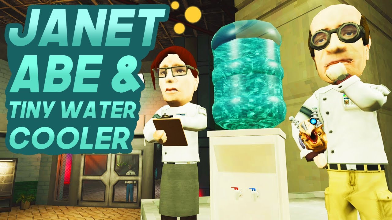 Janet Bobblehead, Abe Bobblehead, Tiny Watercooler Location - Abiotic ...