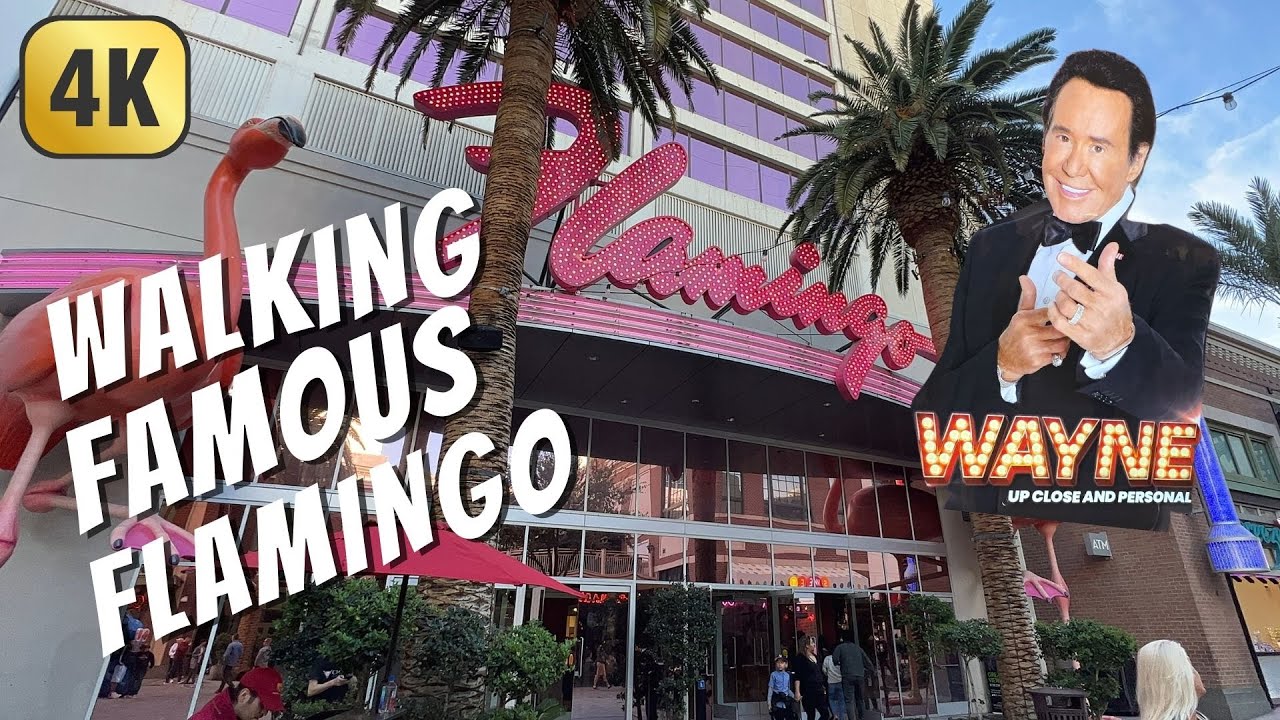 Walking Center-Strip Famous Flamingo Hotel & Casino Las Vegas ...