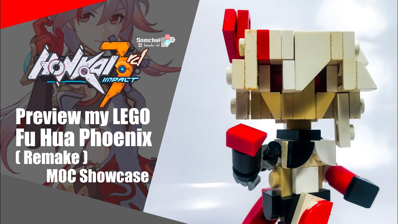 Preview my LEGO Fu Hua Phoenix Chibi from Honkai Impact 3rd | Somchai ...