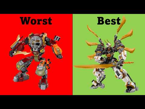 Ranking Every Ninjago Mech! - YouTube
