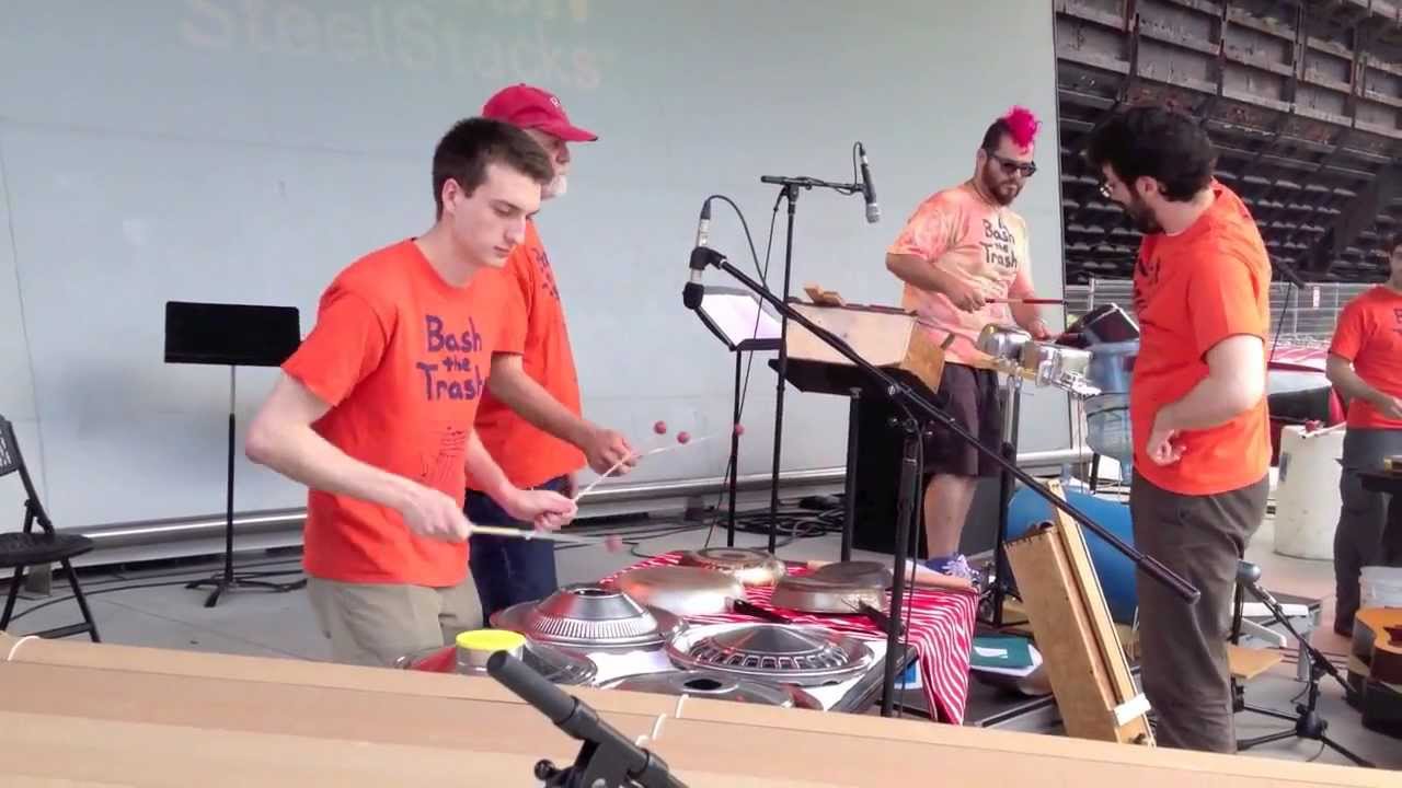 Bash the Trash Thing Jam at SteelStacks - YouTube