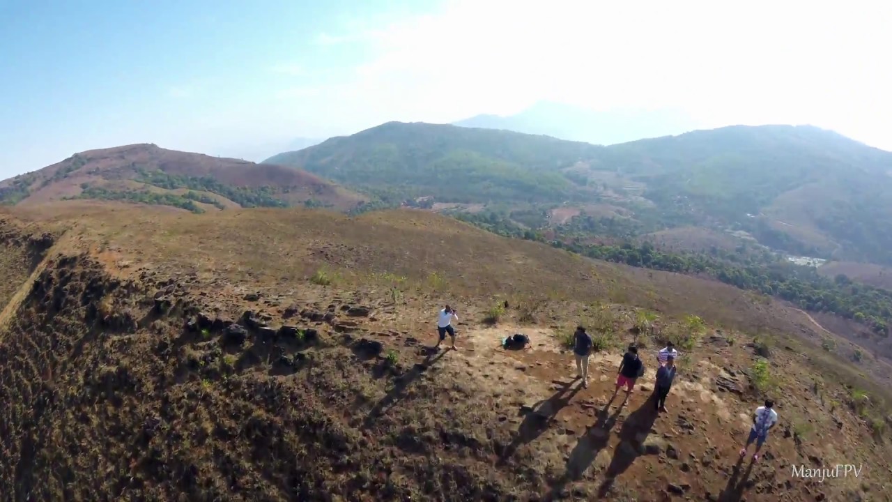 Kyatanamakki hill Chickmangalore CoffeeGudda Homestay Mountain Peak ...