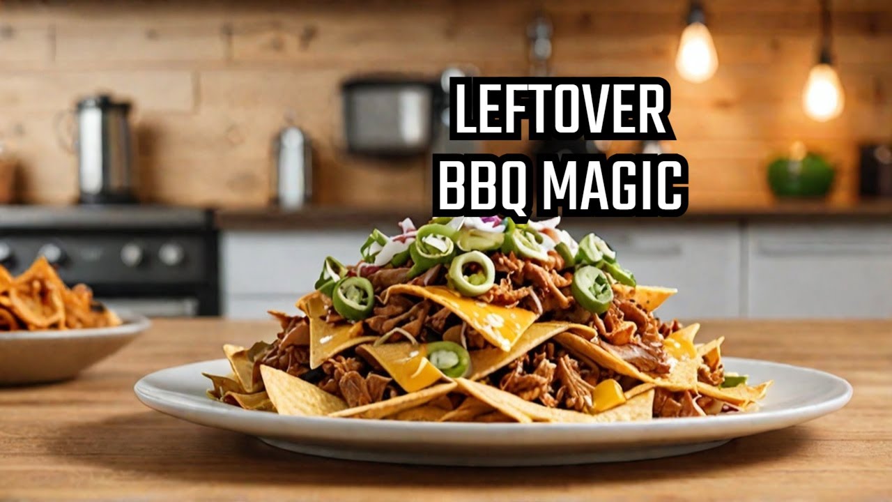 EPIC Barbecue Pork Nachos Made From Leftover Pulled Pork - YouTube