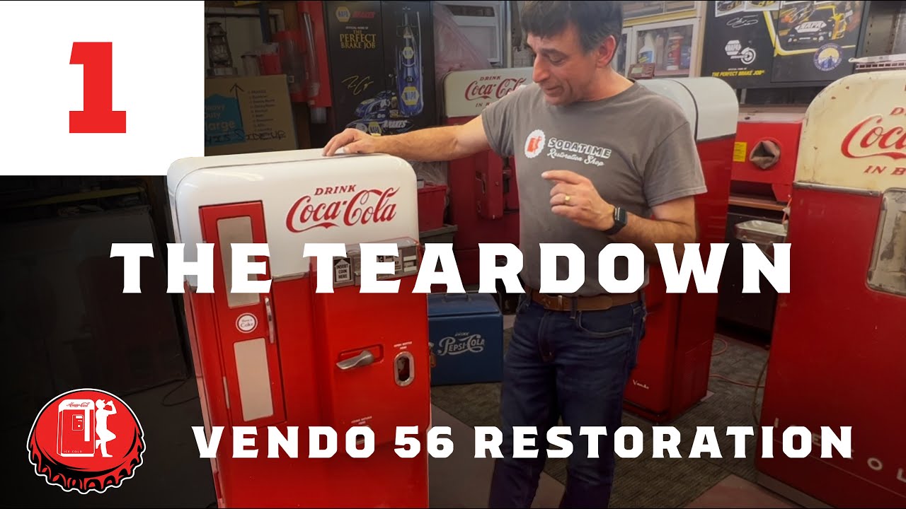 The Teardown | Vendo 56 Coca-Cola Machine Restoration - YouTube