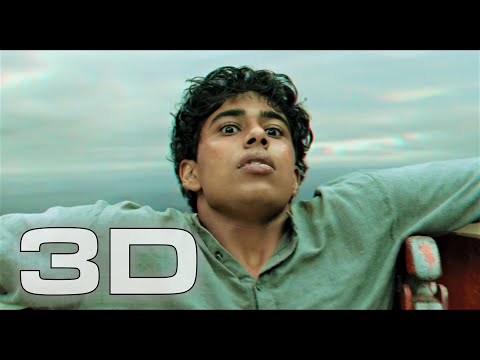 3D Clip: Tiger Almost Ate Pi • Life Of Pi (5.1 Audio)