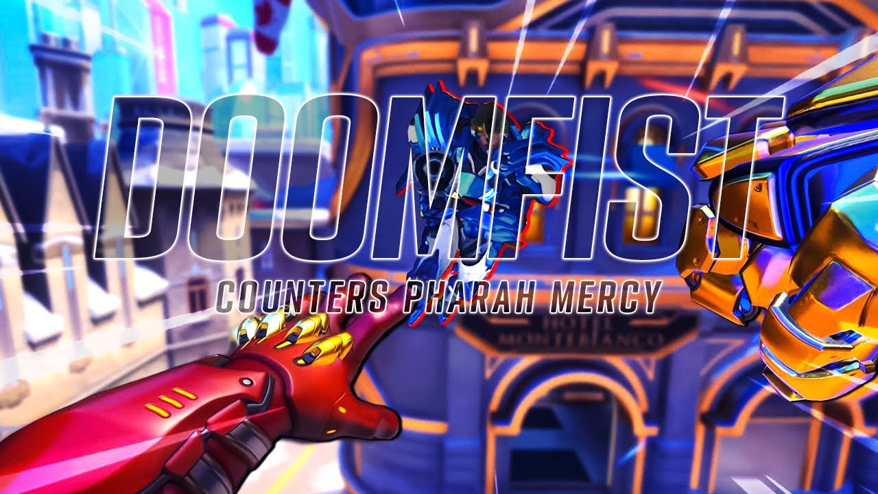 Doomfist Counters Pharah Mercy!! - YouTube