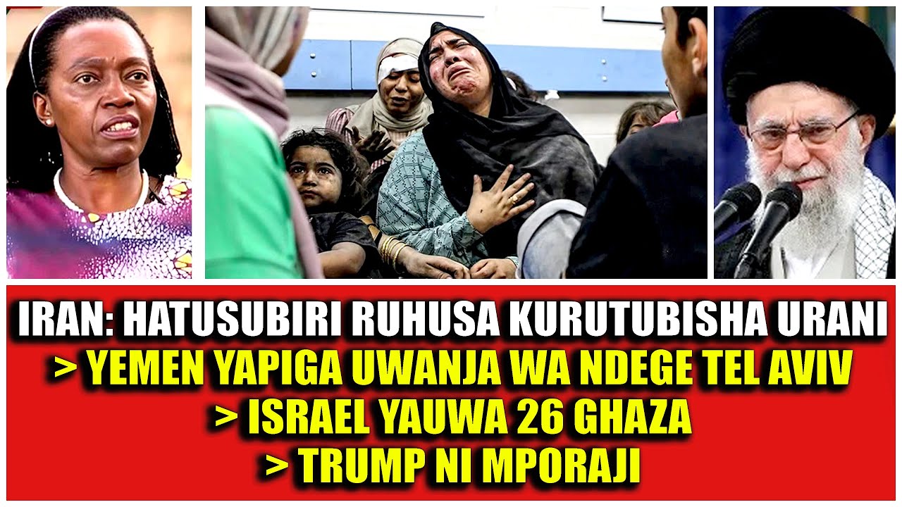 IRAN: HATUOMBI RUHSA KURUTUBISHA URANI, YEMEN YAPIGA UWANJA WA NDEGE ...
