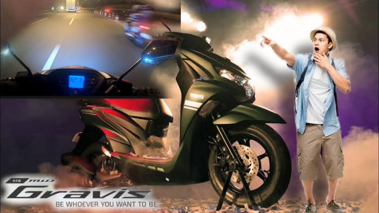 Apaka angas Gravis 125 Top Speed w/ Power pipe & CVT set lang - YouTube