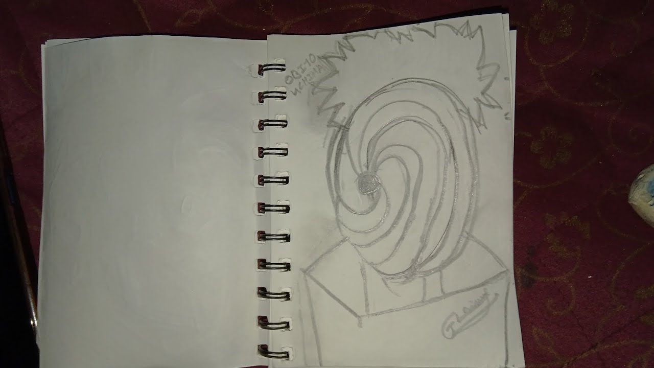 How to draw Tobi (Obito) l #Anime l Naruto - Easy Tutorial l Drawing ...