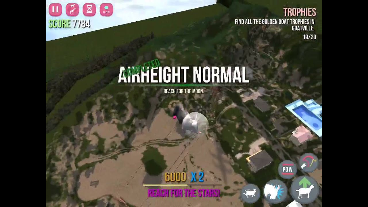Goat Simulator iOS| How to get gravity goat and leave goatville map ...