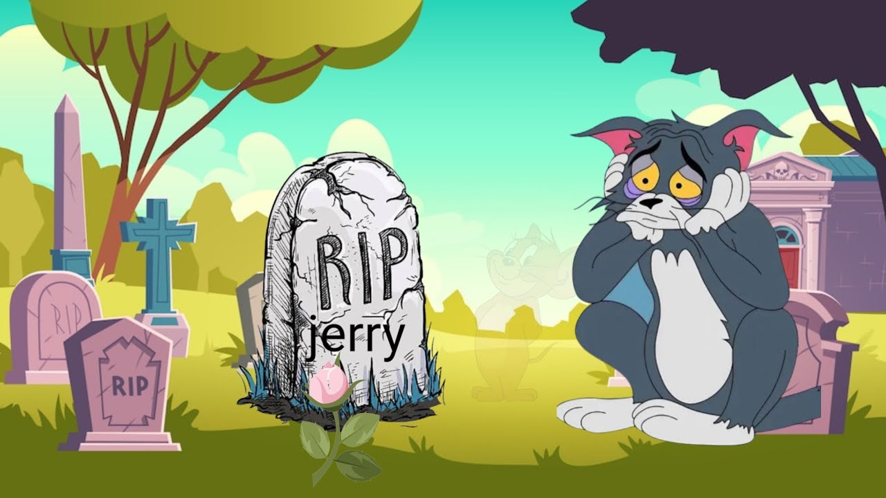 Tom and Jerry sad 😭 cartoon.jerry R.I.P#tomandjerry - YouTube