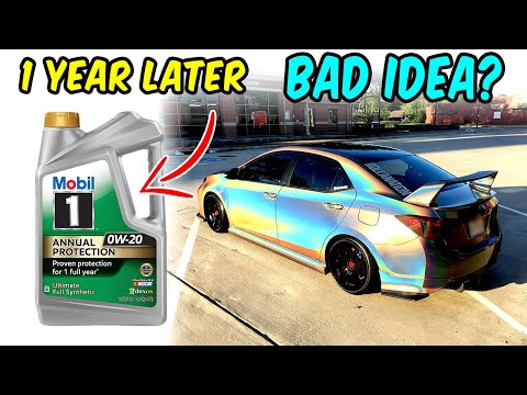 Bad idea? 1 Year Later - Mobil 1 Annual Protection Synthetic Oil