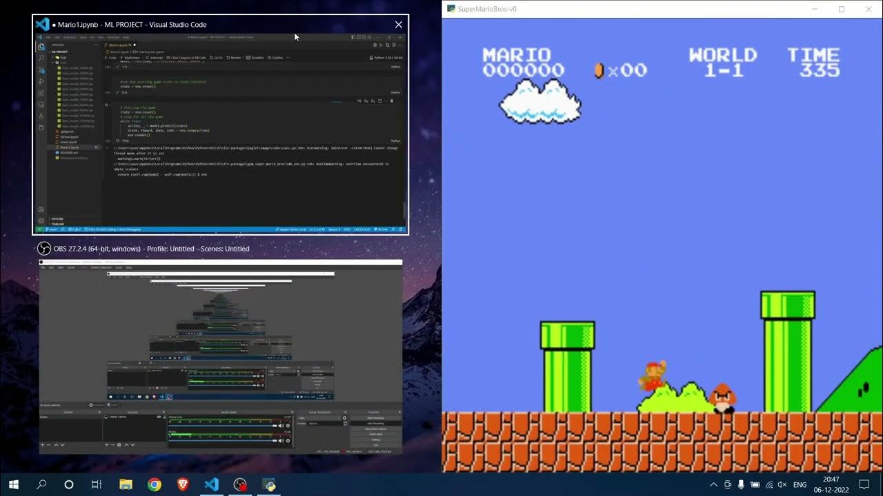 Super Mario RL Learning Model || With Reinforcement Learning - YouTube